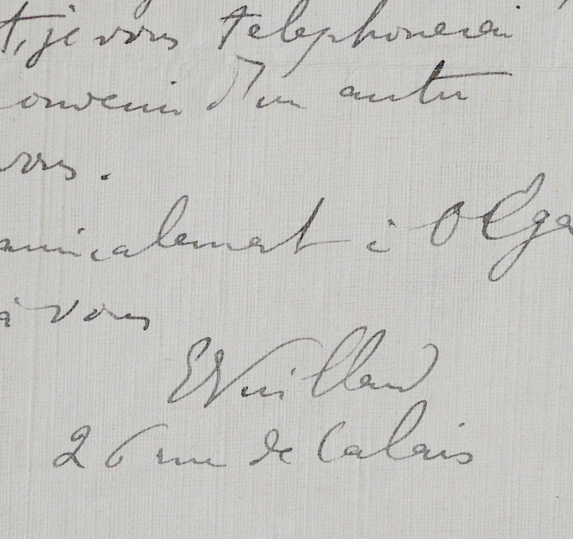 Edouard Vuillard décale la visite d’atelier prévue avec Alexandre ...