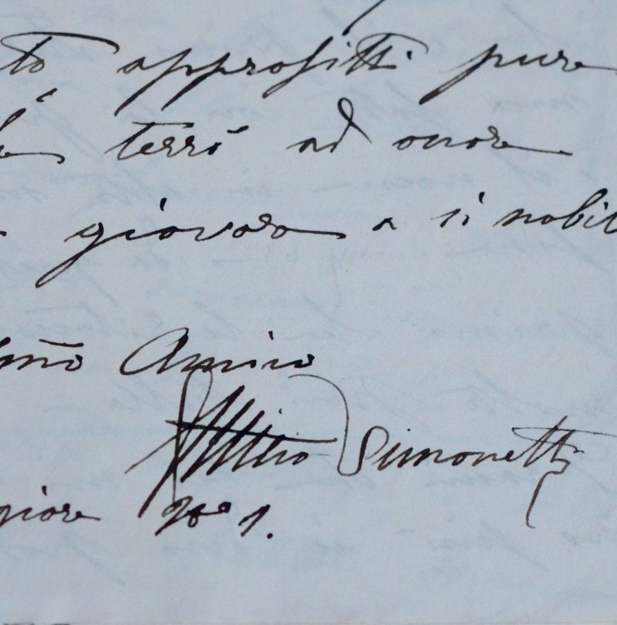 Le peintre italien Attilio Simonetti décrit des eaux-fortes de ...