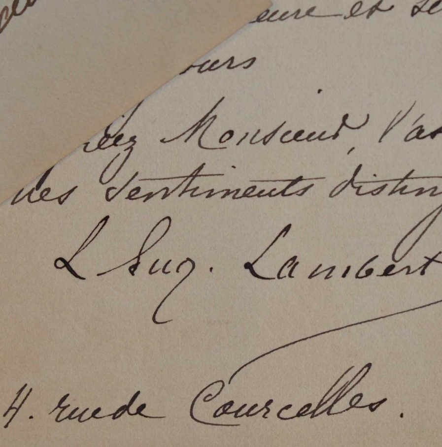 Le peintre Louis Eugène Lambert et l’épée du Cardinal de Richelieu ...